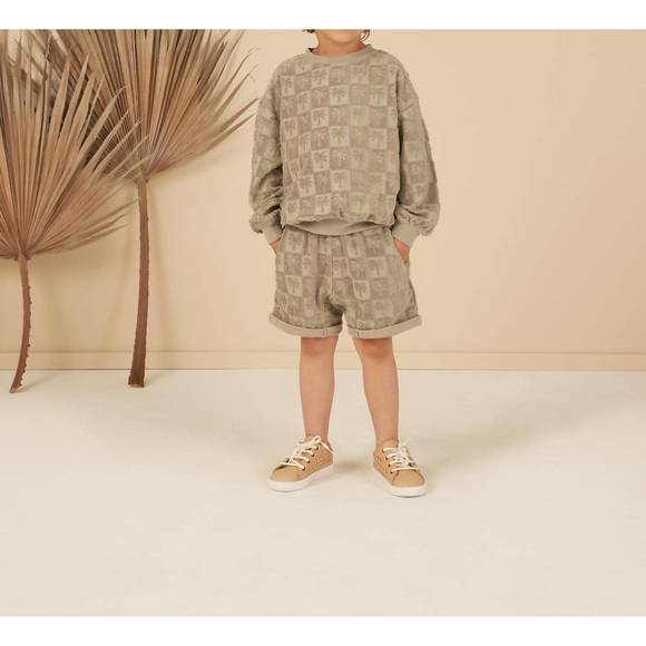 Rylee + Cru | Shirts & Tops | New Rylee Cru Palm Check Sweatsuit In ...